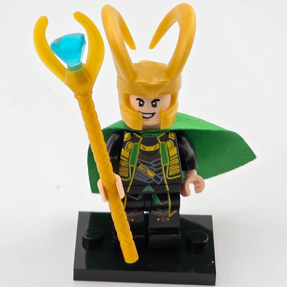 Toys | New Loki Lego Compatible Loki Minifigure Avengers Loki Action ...